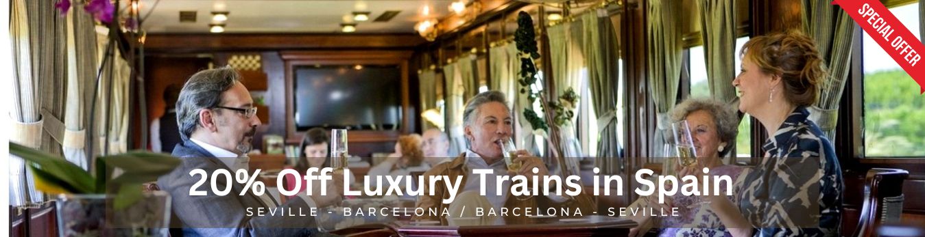 Spain and Portugal Luxury Train | Al Andalus between Barcelona to Porto
